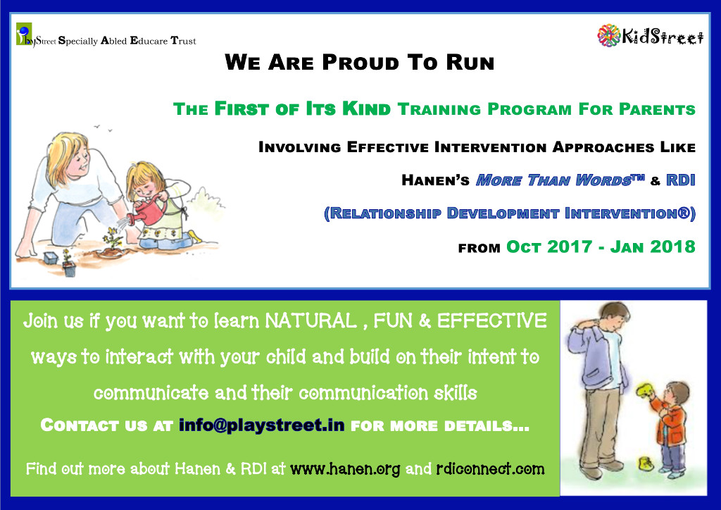More than words training program for parents - Playstreet